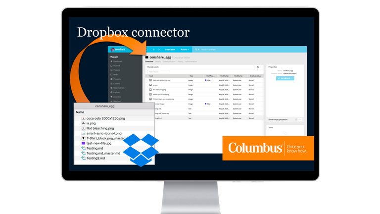 Dropbox Connector - Columbus - censhare