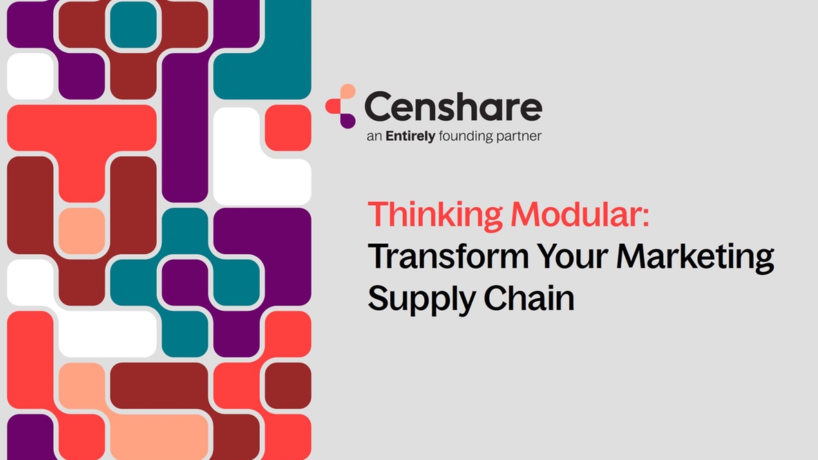 Thinking Modular: Transform Your Marketing Supply Chain