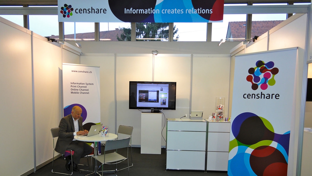 censhare auf der PRINT & PUBLISHING Schweiz 2011